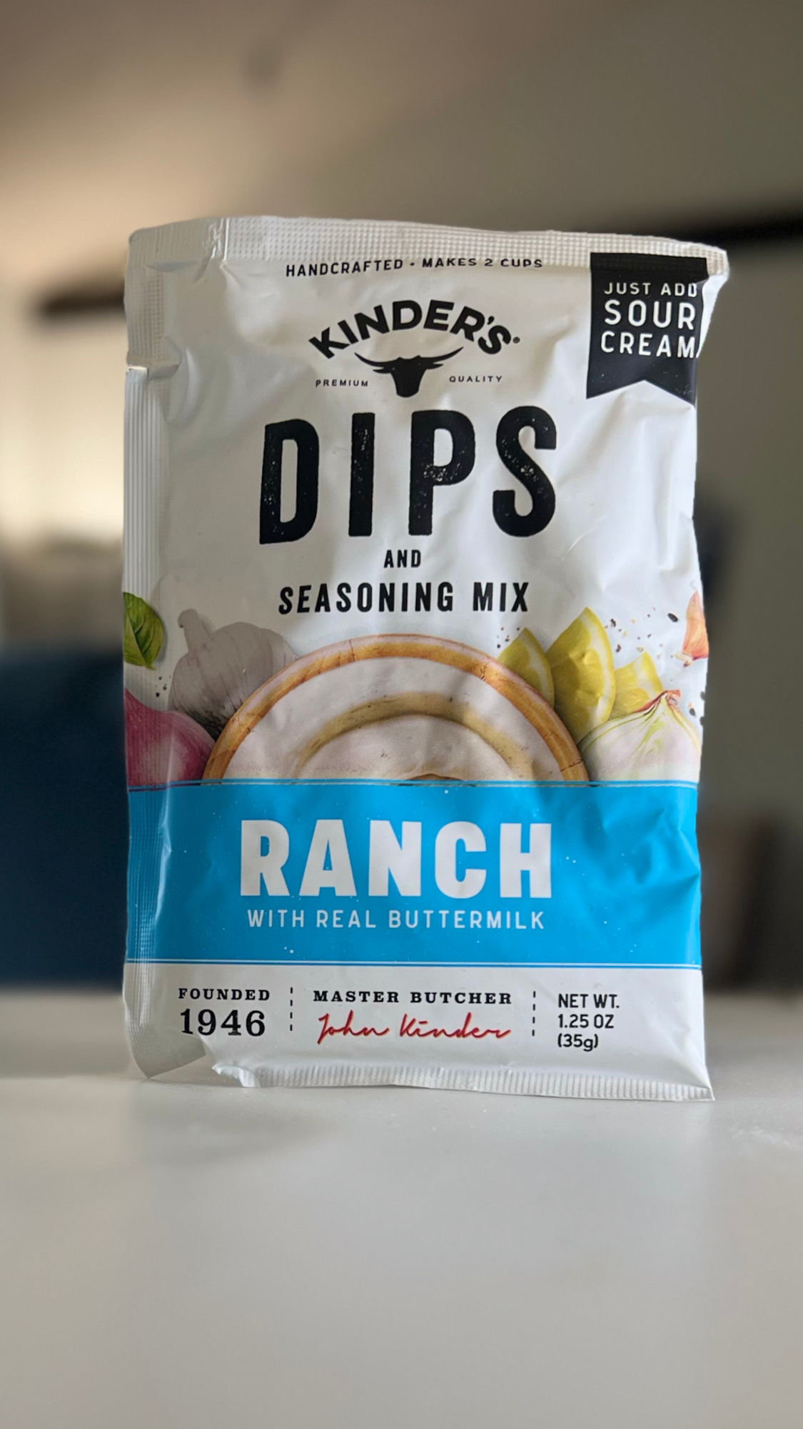 Gluten-free Dip Mix Simply Organic Ranch Dip Mix - 1.5 Oz Gluten-Free ...
